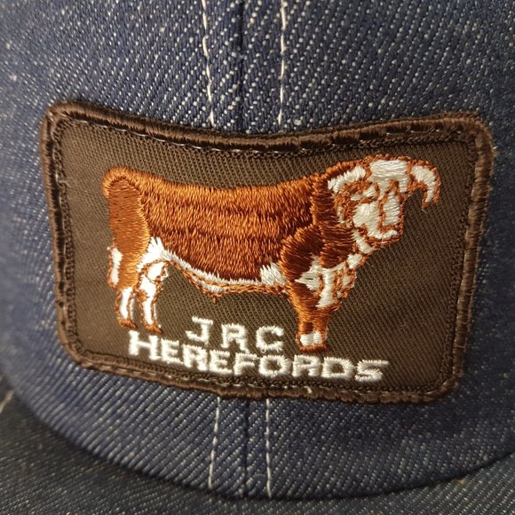Accessories | Jrc Herefords Denim Trucker Hat Snapback Baseball Vintage ...